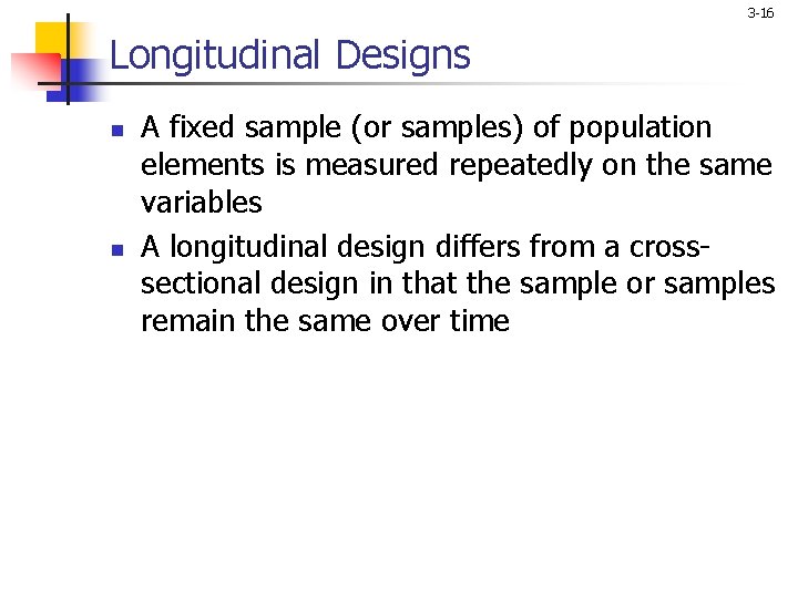 Chapter Three Research Design 3 2 Chapter Outline