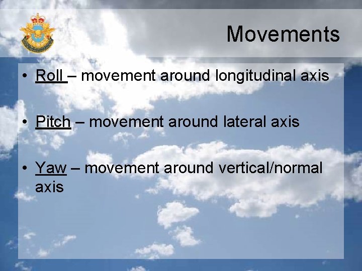 Theory of Flight 6 02 Flight Controls References