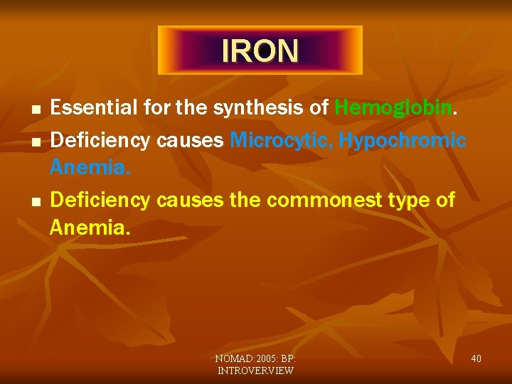 THE PHYSIOLOGY OF BLOOD AN INTRODUCTION AND OVERVIEW