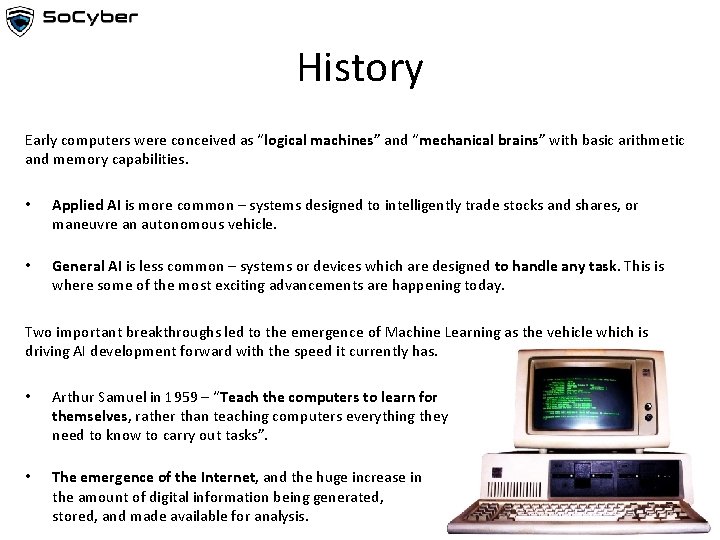 Artificial Intelligence How will Artificial Intelligence and Machine