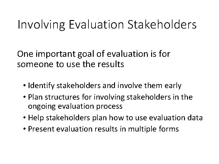 Intervention Mapping Step 6 Evaluation Plan with Patricia
