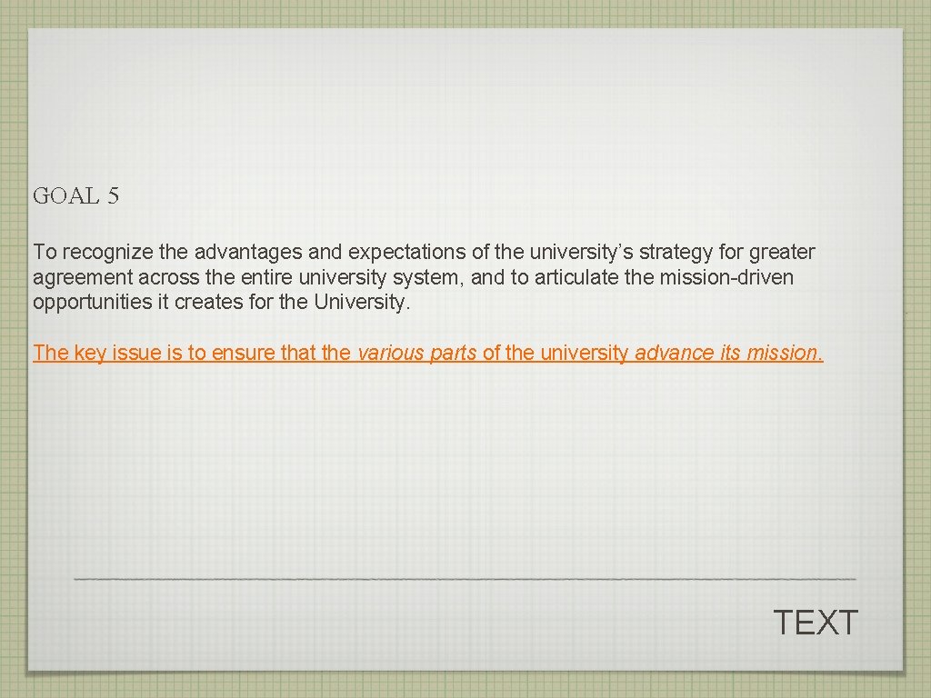 STRATEGIC PLANNING workshop What is a strategic plan