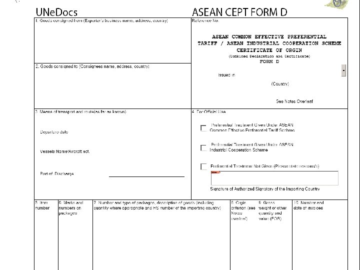 CEFACTTBG 2 United Nations Electronic Trade Documents in