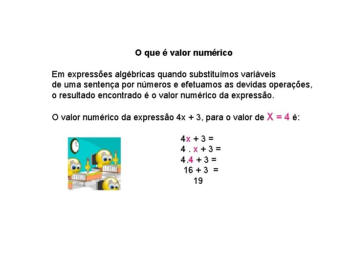As letras na matemtica so usadas para representar