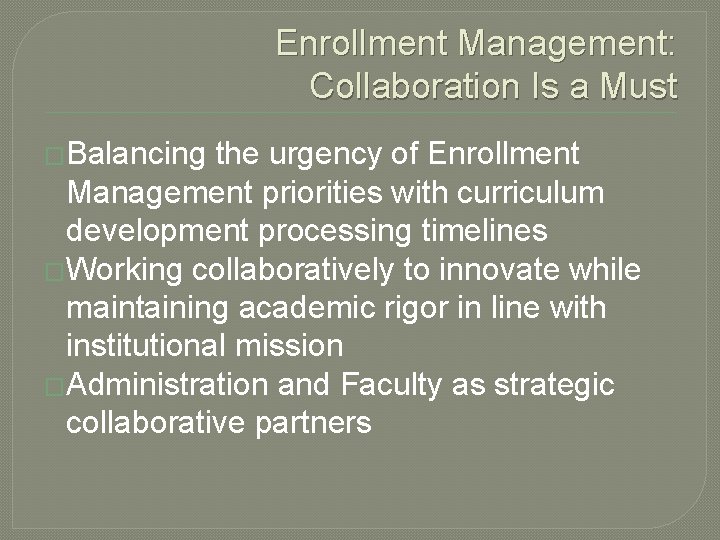 The Role and Responsibilities of Administration in Curriculum