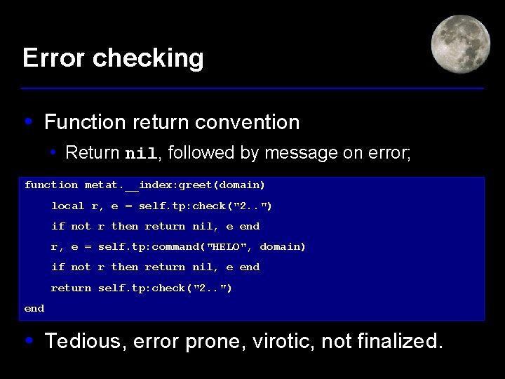 Lua Socket behind the scenes Diego Nehab Short