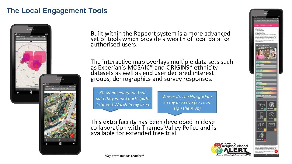 An introduction to the Rapport admin system A