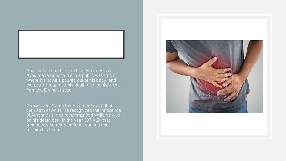 ST ATHANASIUS EARLY LIFE He was born to