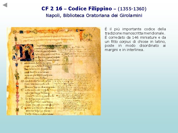 LA DIVINA COMMEDIA NEI SECOLI 1 CODICI MINIATI