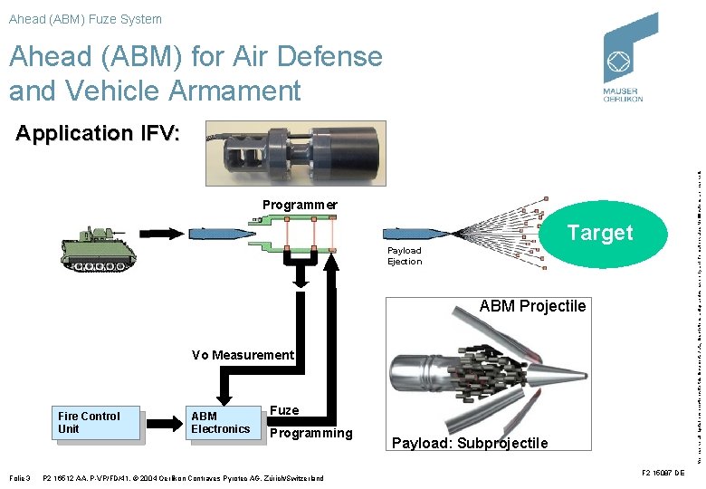 Safety Reliability Performance of the Ahead ABM Programmable