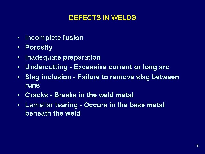WELDED CONNECTIONS I 1 INTRODUCTION Efficient and direct