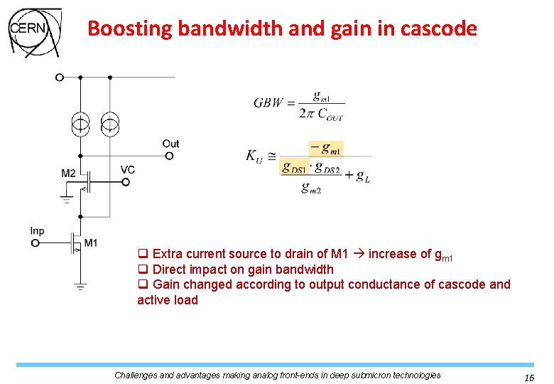 Challenges and advantages making analog frontends for Silicon