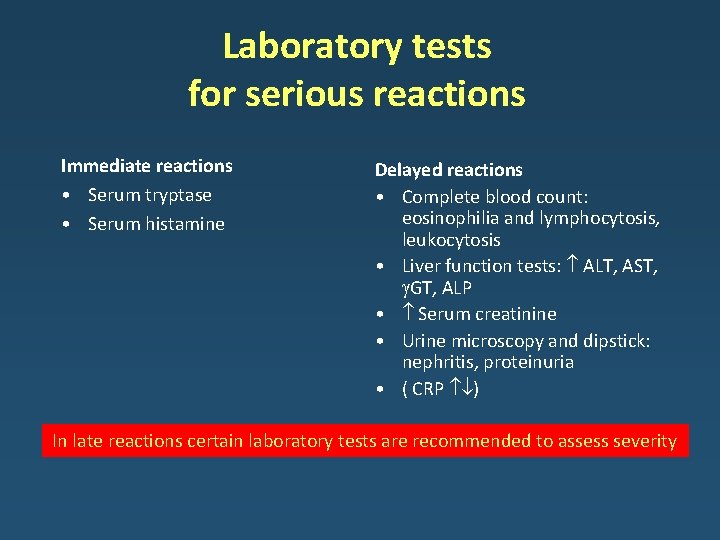 Drug Allergyurticaria and anaphylaxis Drug related side effects