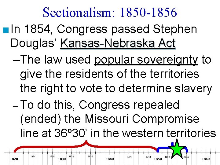 Essential Question Question How did westward expansion increase