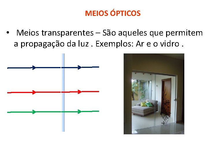 Princpios Fundamentais da ptica Geomtrica LUZ uma forma