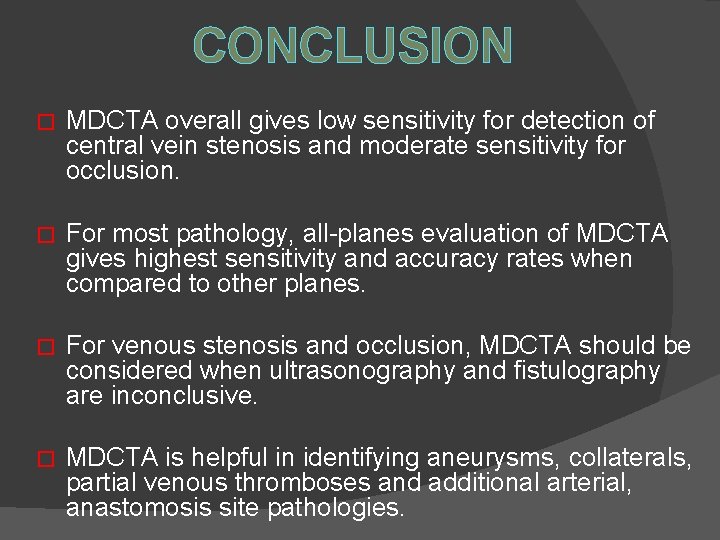 ARTERIOVENOUS FISTULAS EXPLORATION IN HEMODIALYSIS PATIENTS WITH MDCT