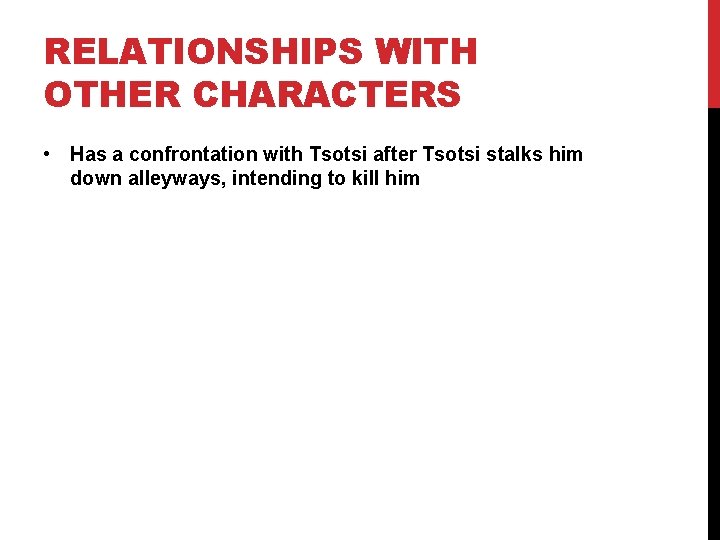 CHARACTER NOTES MORRIS BY KIARA SOPHIE AND OLIVIA
