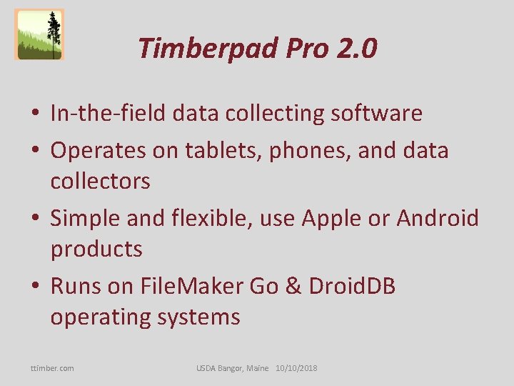 Cruise Considerations Broadly What is Timber Cruising Organizing