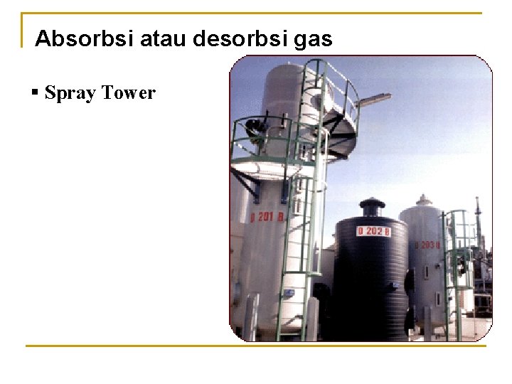 PEMISAHAN BERDASAR KONTAK KESEIMBANGAN Dr Ir Meika Syahbana