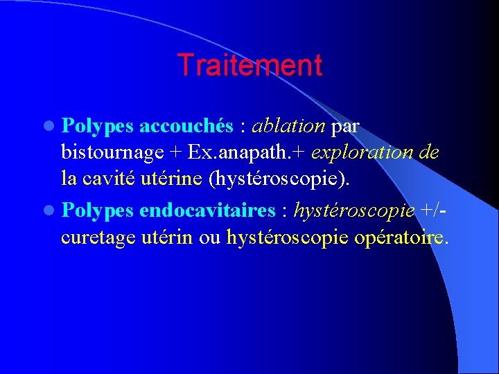 LES TUMEURS BENIGNES DE LUTERUS Les Fibromes Et