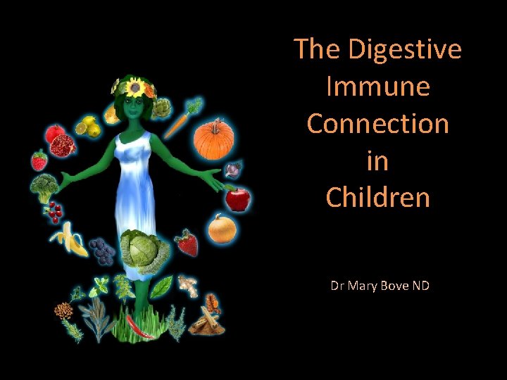 The Digestive Immune Connection in Children Dr Mary