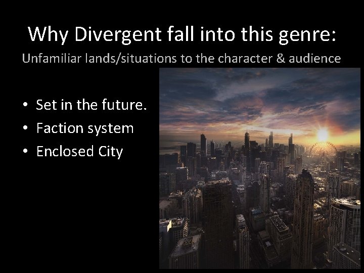 Example of Action Adventure film POSSIBLE SPOILERS What