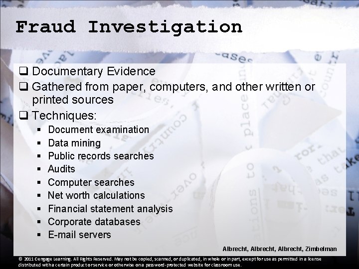 Fraud Examination 4 E Chapter 3 Fighting Fraud