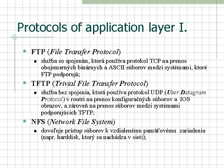 Modul 9 Introduction to TCPIP TCPIP model historick