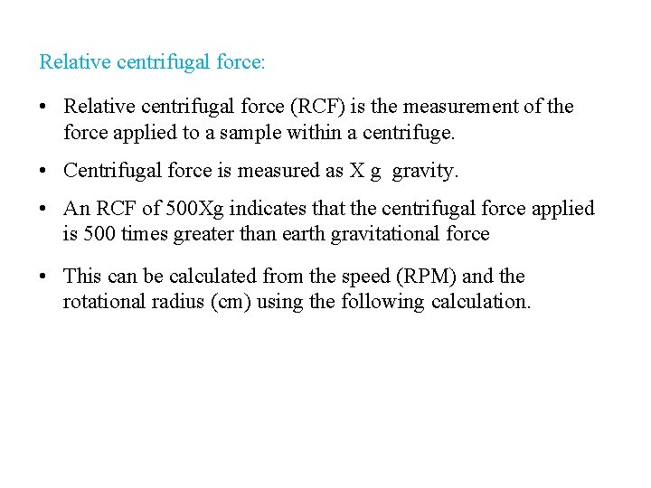 Lab 8 CENTRIFUGATION KAUFaculty of Science Biochemistry department