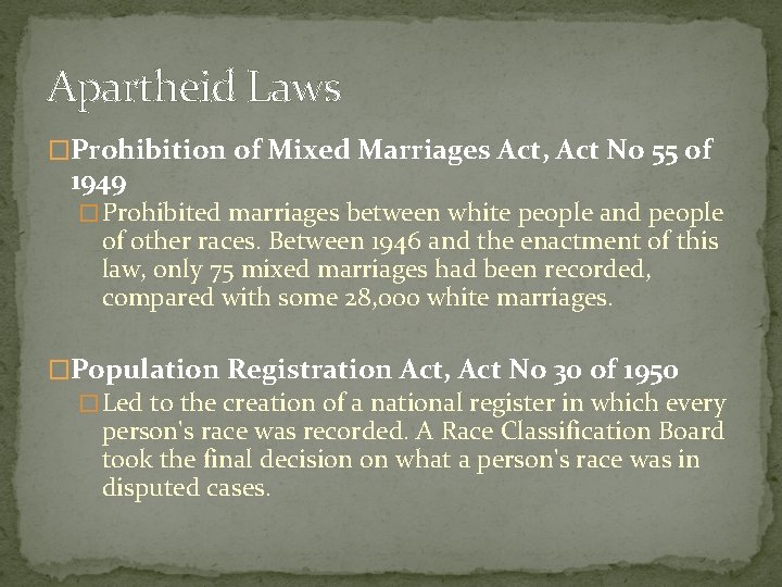 A Very Very Brief History of South Africa