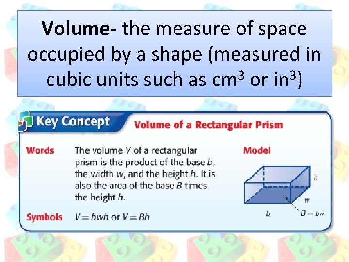 Bell Work Find the surface area of the