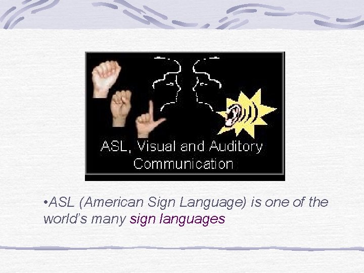 Sign Language Todays Lecture Sign Language Myths about