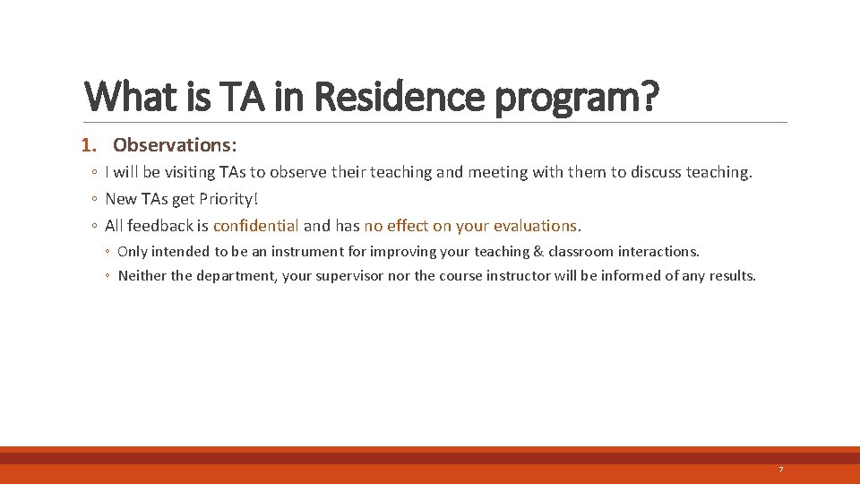Department of Computer Science TA Workshop Adapted from