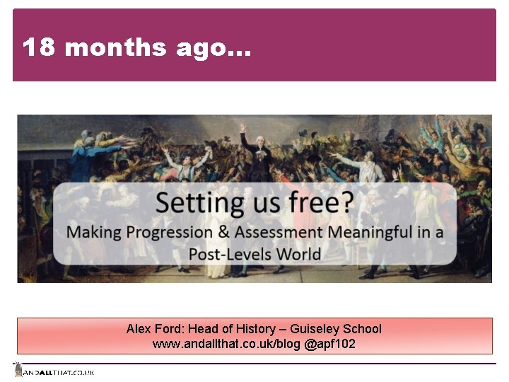 18 months ago Alex Ford Head of History