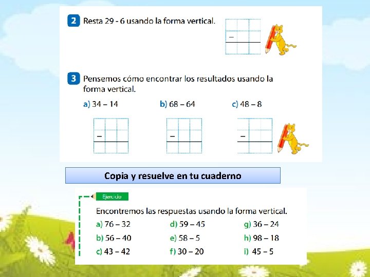 LA RESTA VERTICAL Clase 1 Semana 03 a
