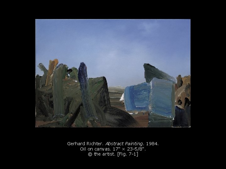 Gerhard Richter Abstract Painting 1984 Oil on canvas