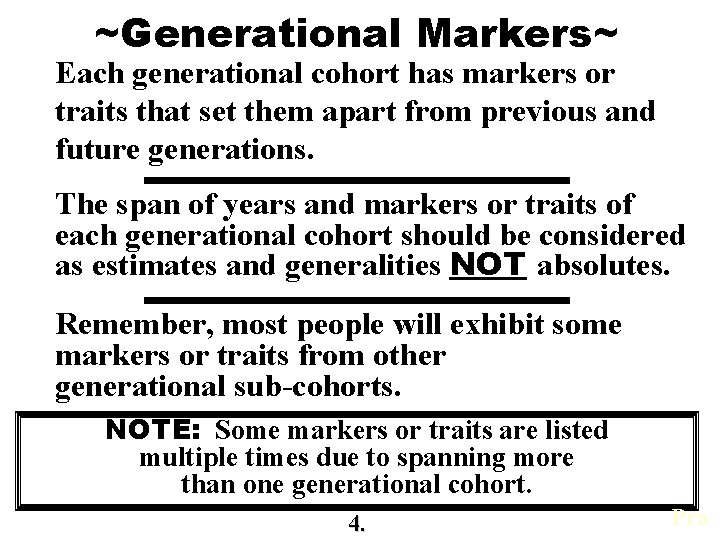 Meeting the Challenges of Supervising Three Generations of