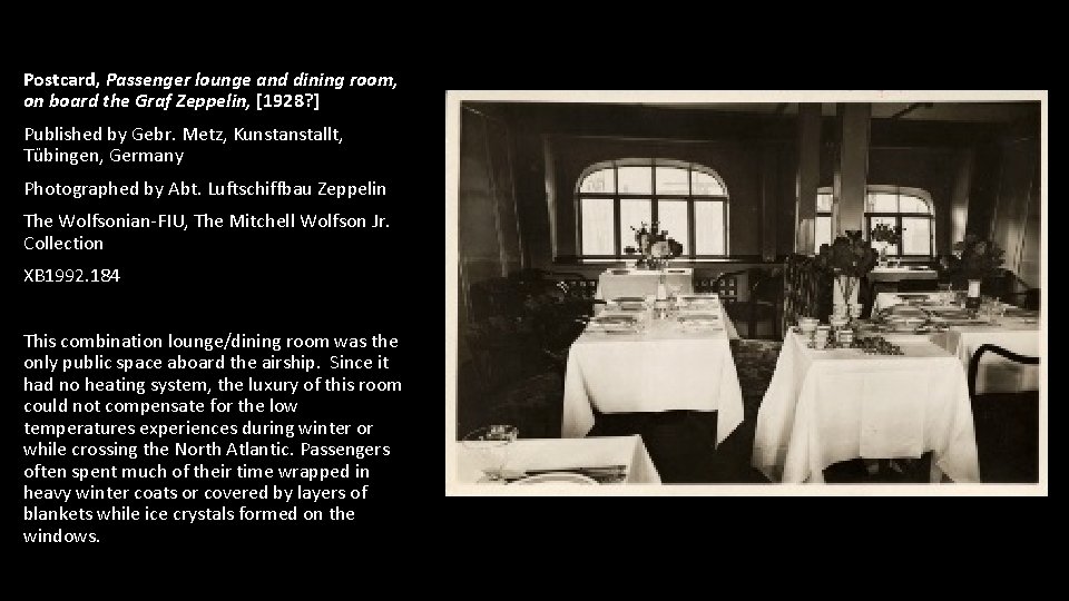 Baggage label Luftschiff Graf Zeppelin ca 1930 Illustrated