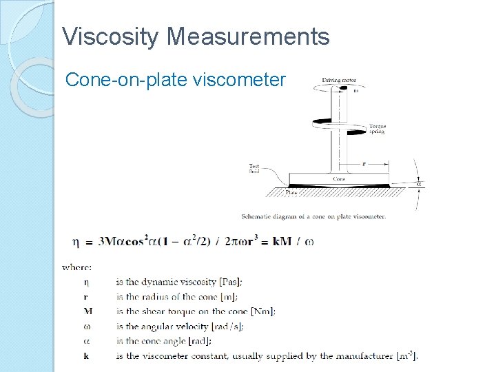 Viscosity conductance Part 10 3 4 2013 Introduction