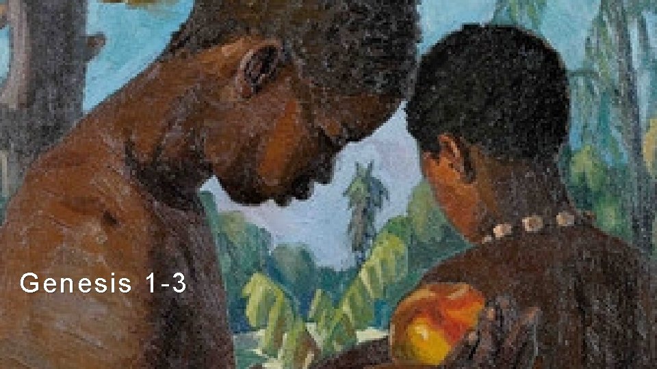 Genesis 1 3 And the human called his