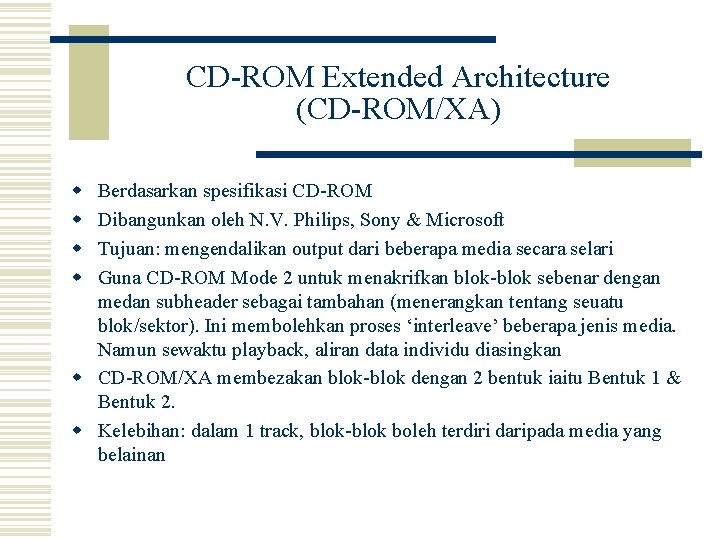 Compact Disc Read Only Memory CDROM w Direkabentuk