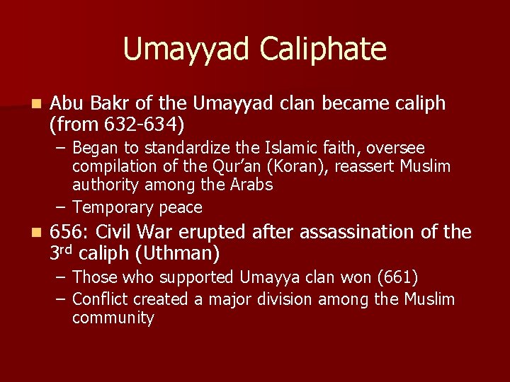 The Rise and Spread of Islam Why Important