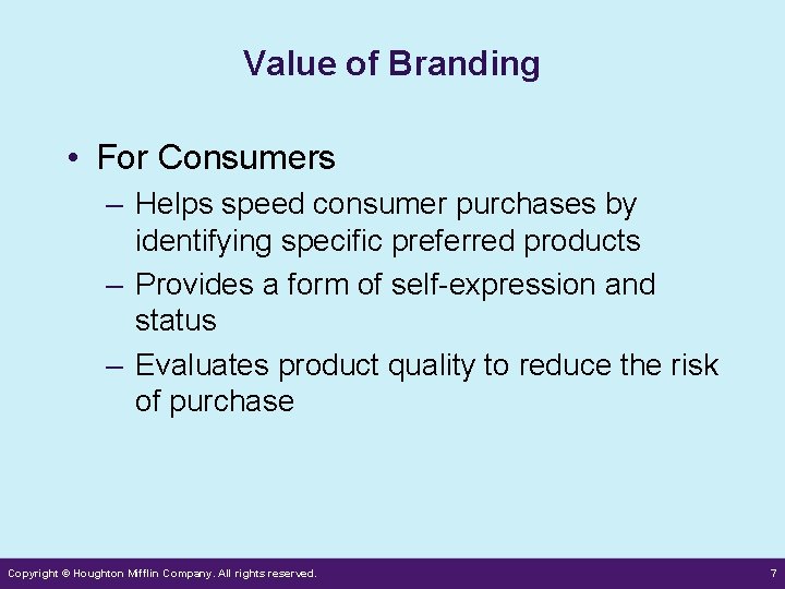 Part Five Product Decisions 13 Branding and Packaging