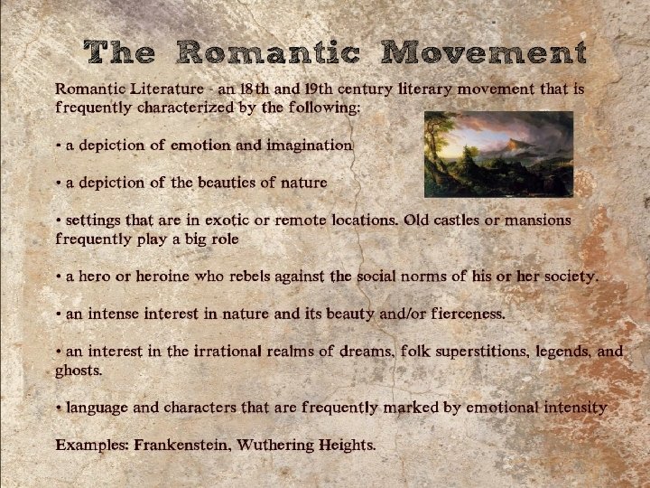 MARY SHELLEY AND FRANKENSTEIN AN INTRODUCTION BACKGROUND INFORMATION