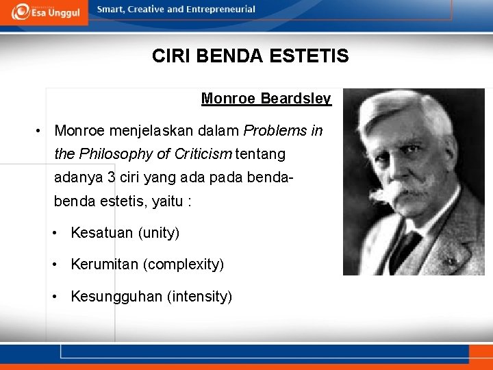 TRIKONOMI ESTETIKA 2 KARYA DESAIN Pertemuan 10 Irma