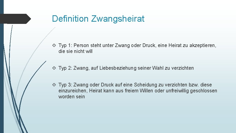 Zwangsheirat Seminar Zwischen Partizipation und Diskriminierung ...