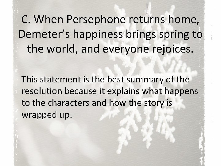 Persephone Assessment Practice Activity 2 15 What feature