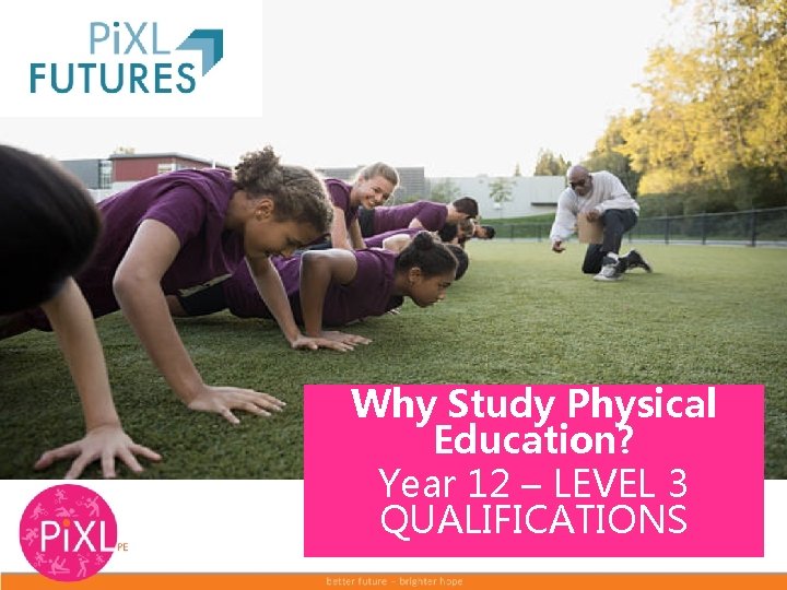 Why Study Physical Education Year 12 LEVEL 3