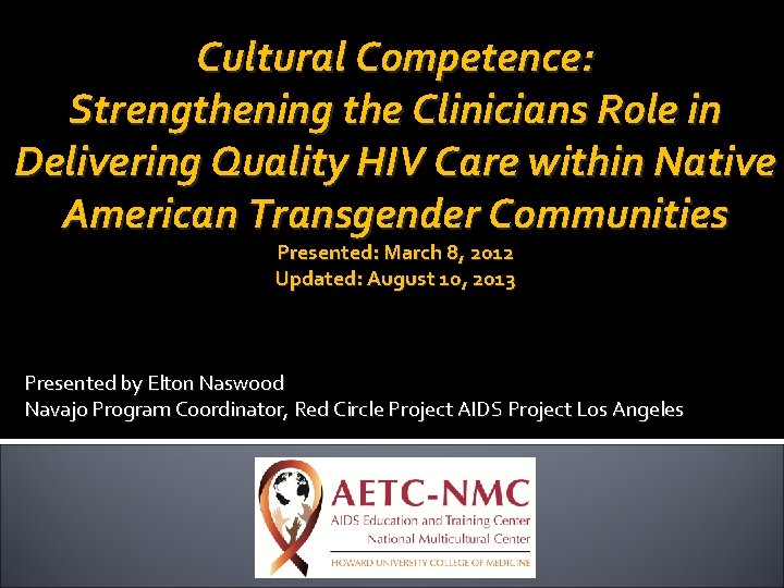 Cultural Competence Strengthening the Clinicians Role in Delivering