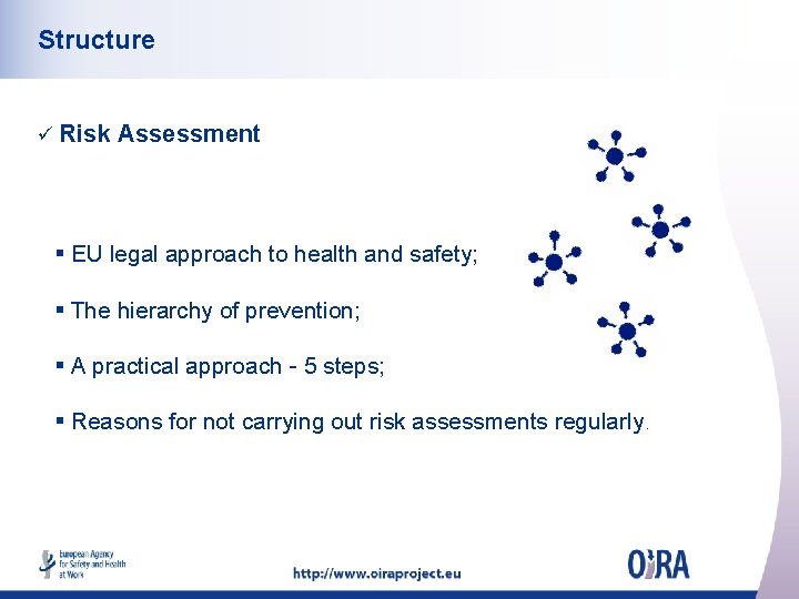 Interactive risk assessment with the Oi RA tool